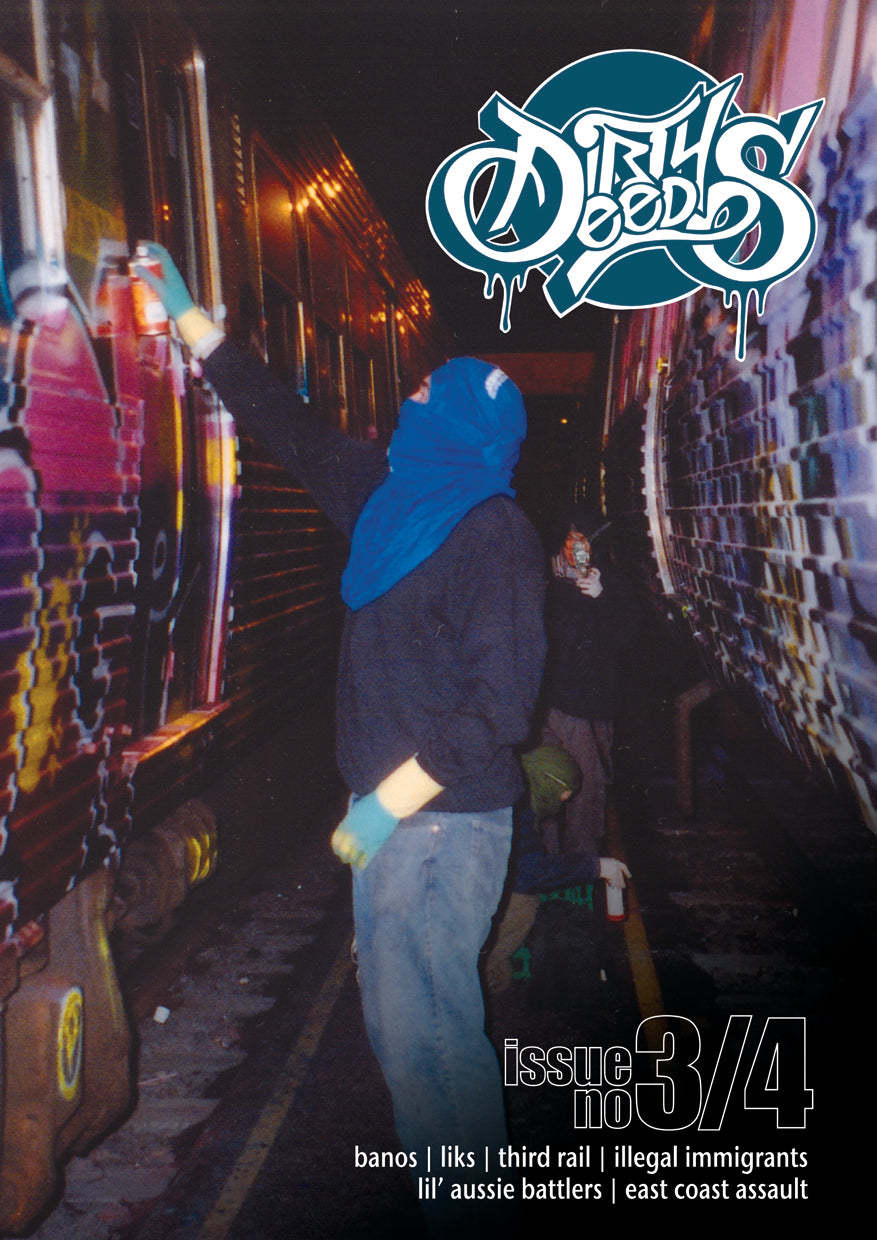Dirty Deeds Magazine - Issue 3-4 Reprint – The Spray Vandalz