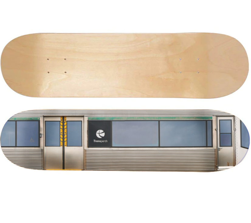 Transperth Series A - Skate Deck – The Spray Vandalz