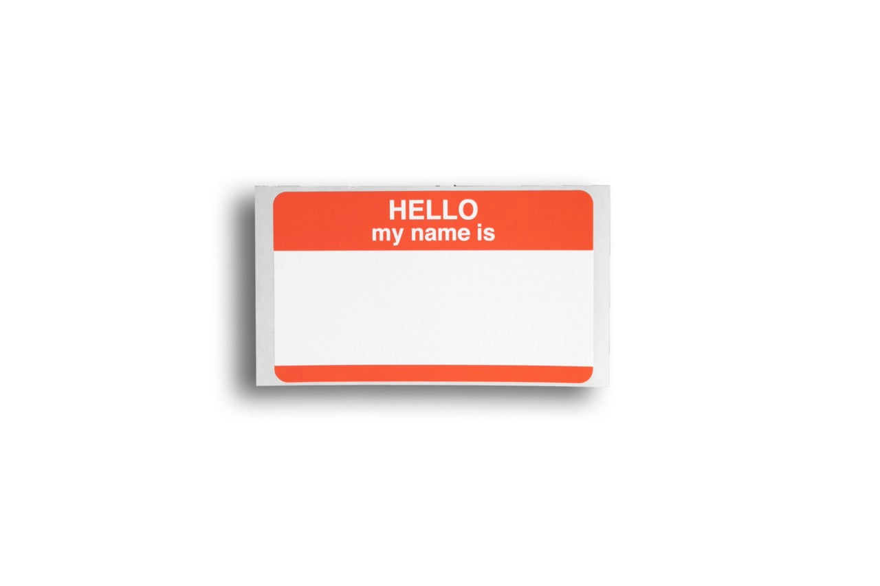 High Tack Stickers - Hello Red – The Spray Vandalz